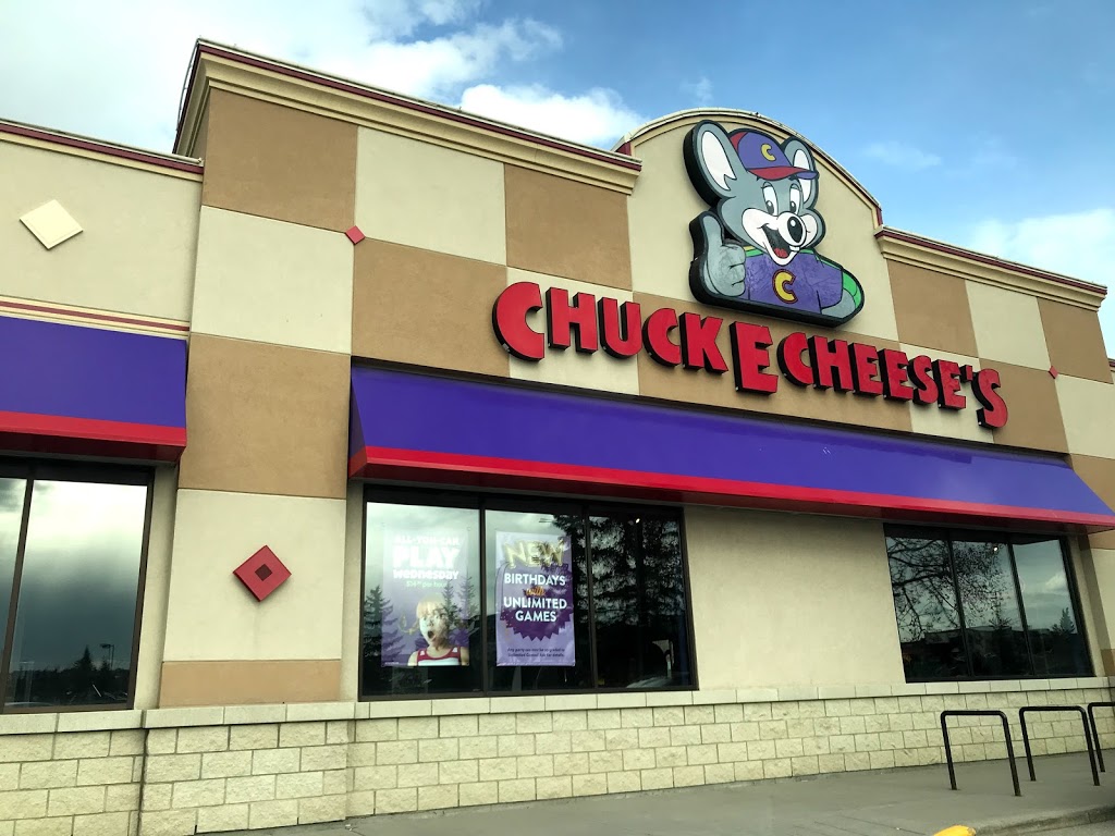 Chuck E Cheese 2612 32 St Ne Calgary Ab T1y 7l8 Canada